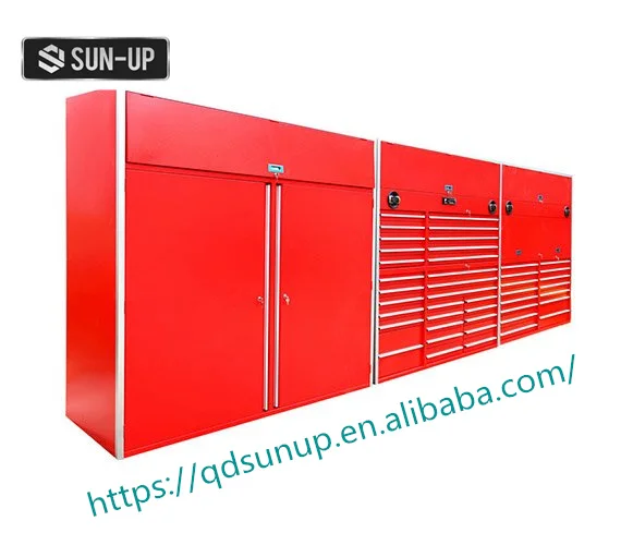 Heavy Duty Machine Tool Box Set Security Tools Cabinet With Darwers ...
