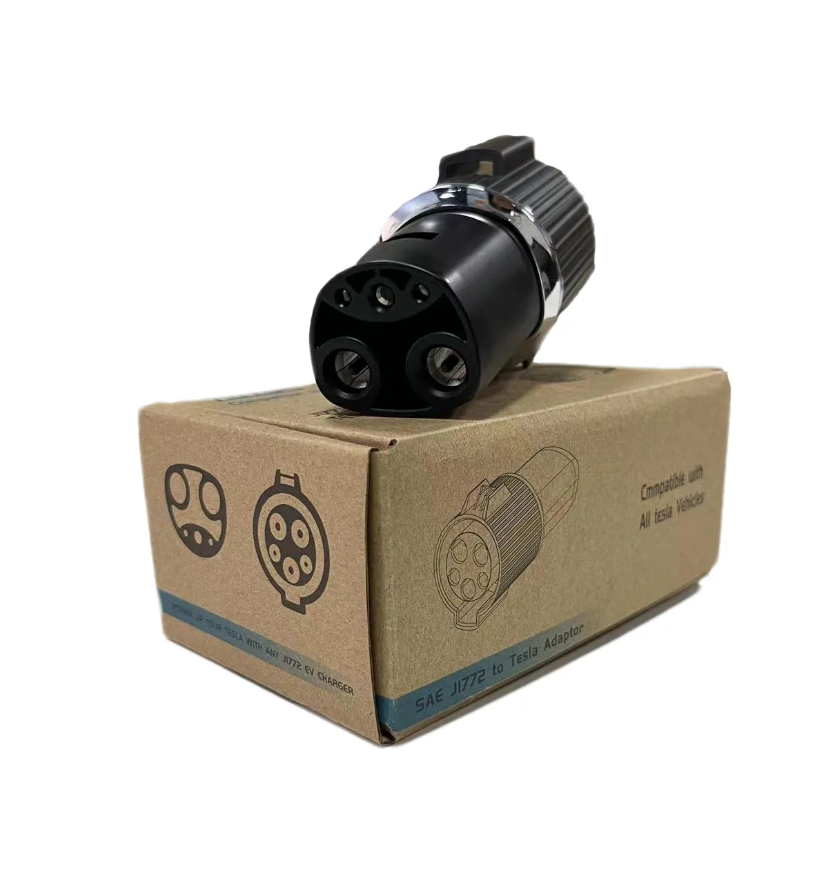 Ev Connector For Tesla Sae J1772 To Tesla Ev Charger Adapter Standard ...