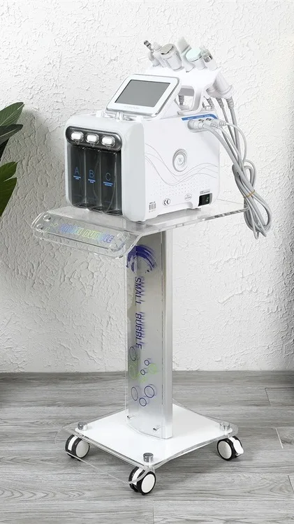 New Design White Medical Aesthetic Device Carts Acrylic Salon Beauty ...