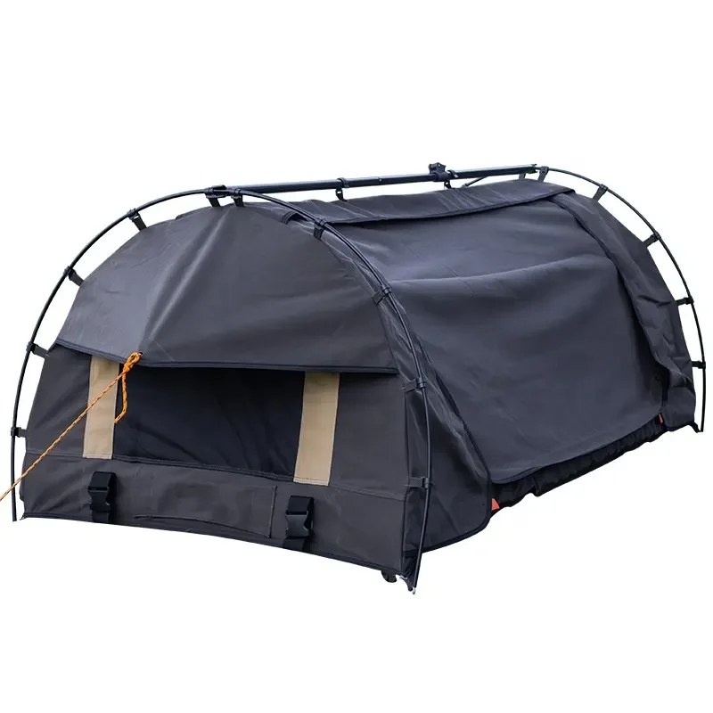 Outdoor Waterproof Aluminium Poles Canvas Swag Tent Australian Swag ...