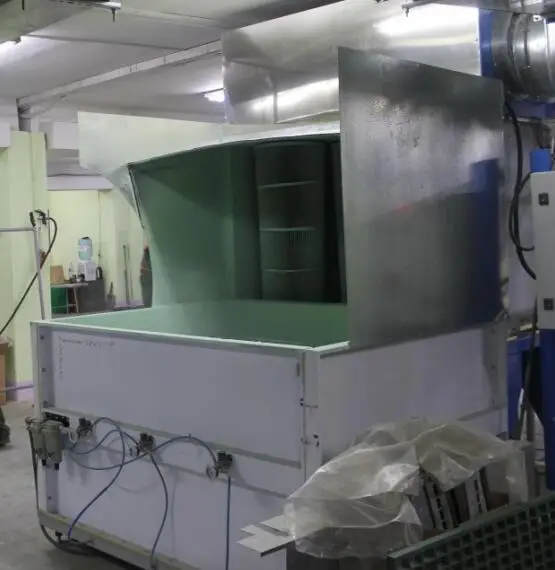 Customized Fluidized Bed Powder Coating Paint Line Systems