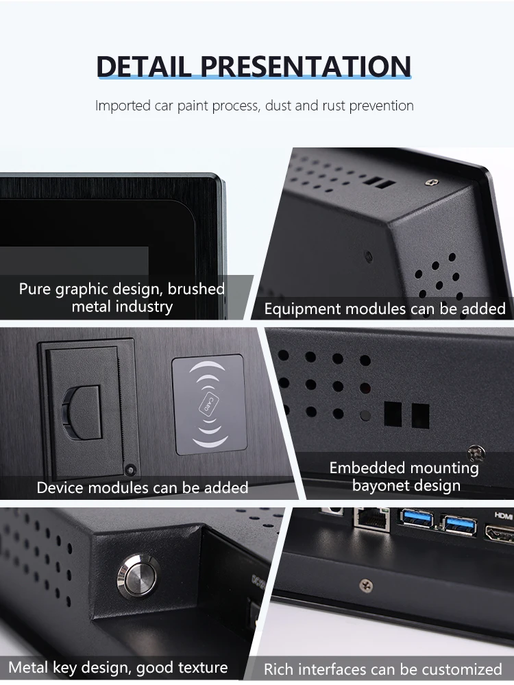 21.5 Inch Wall Mount Android System Self Service Terminal