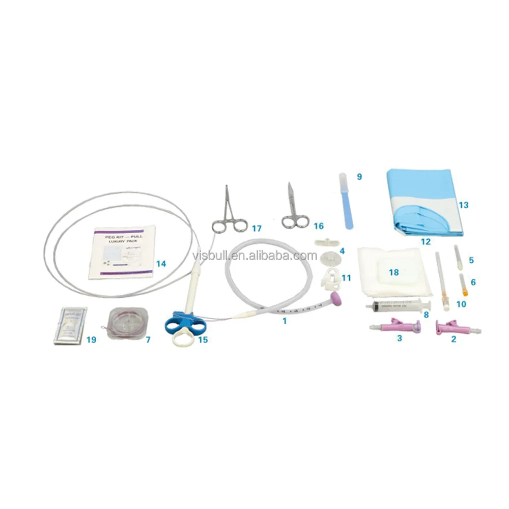 VS-S201 Medical Supply Percutaneous Endoscopic Gastrostomy PEG Kit ...
