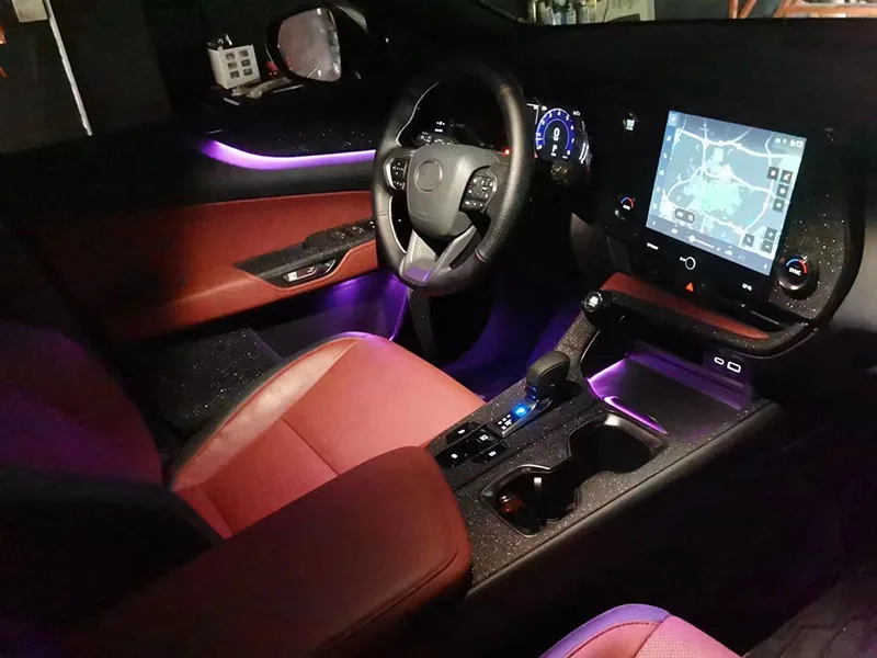 64 Colors Led Ambient Light For Lexus Nx 2022 Lamp Advanced Light ...