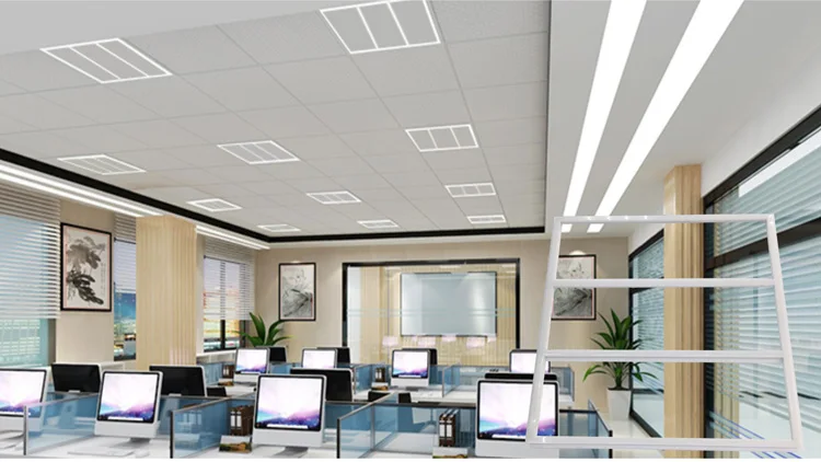 2x2 LED Ceiling Grid Light Grille LED Frame Light -60x60 Edge Lit ...