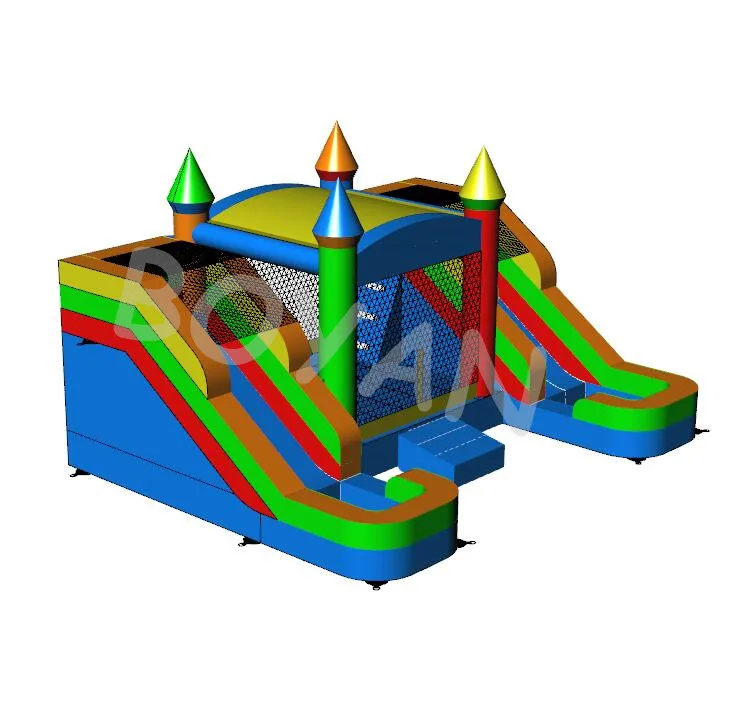 Inflable Moonwalk Jumper Bounce House Jump Bouncy Castle Inflatable ...