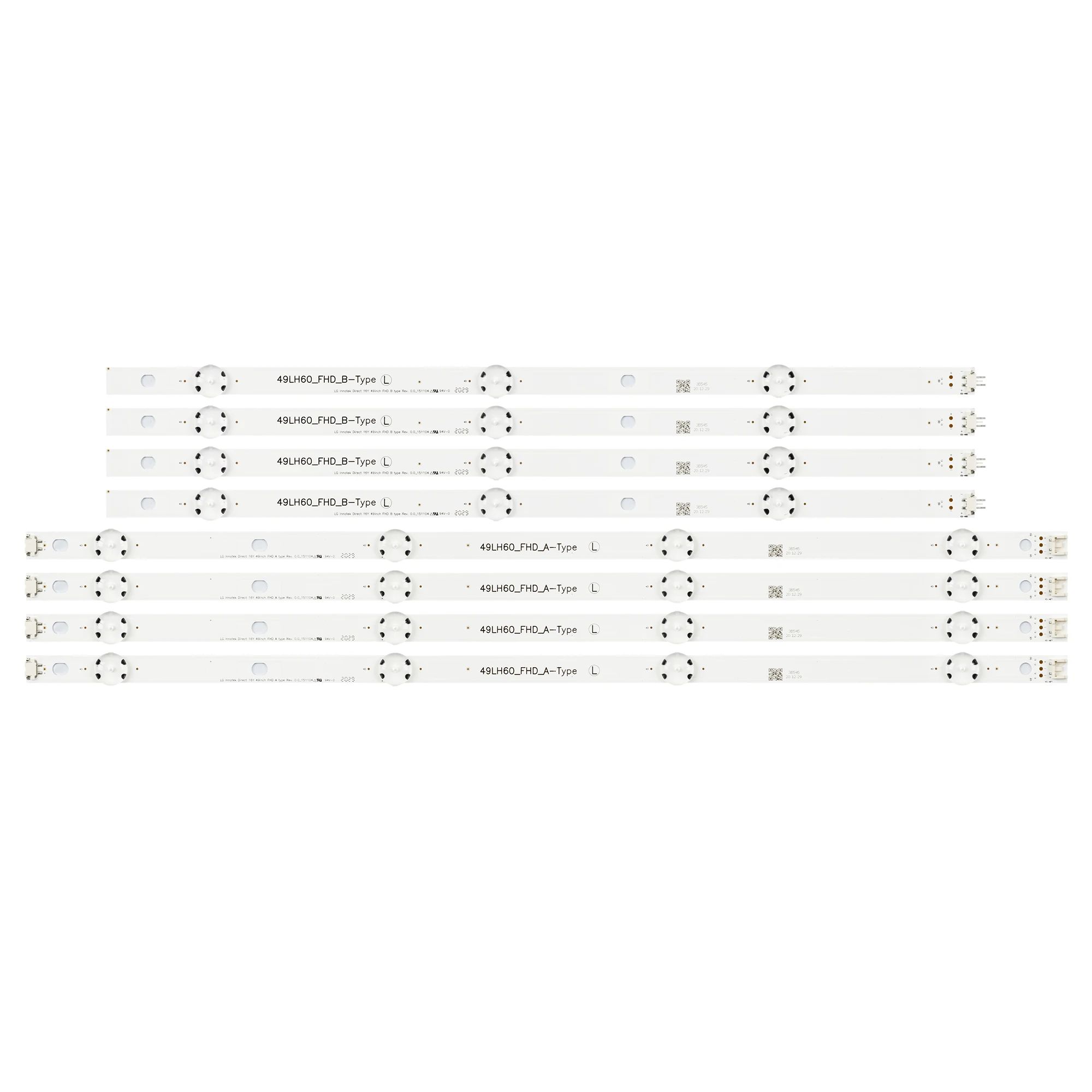 New Lcd Tv Backlight Strip 49lh60_fhd_a/b_type /lg Lnnotek Direct 16y ...