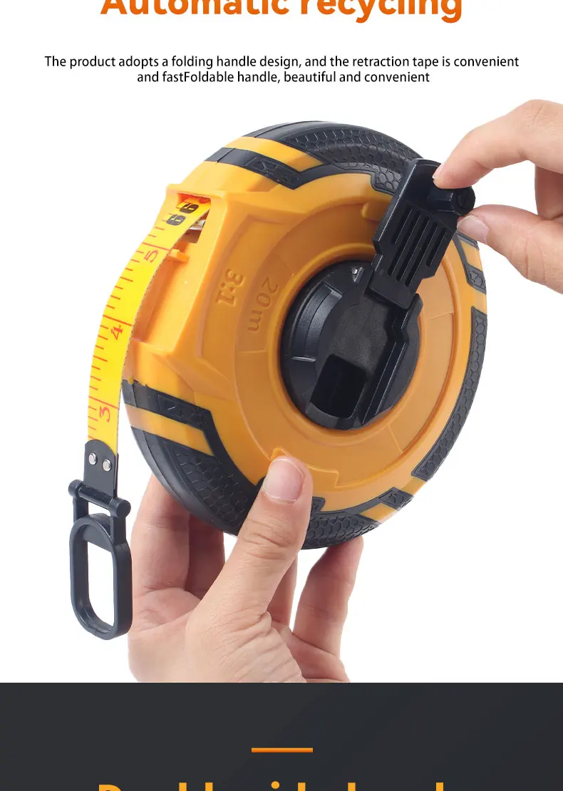 Source Manufacturer High-precision Tape Measure 20m 30m 50m Engineer ...