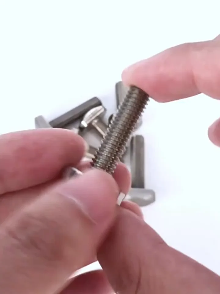 304 Stainless Steel T Track Drop-in Stud Sliding T Shape Hammer Head ...