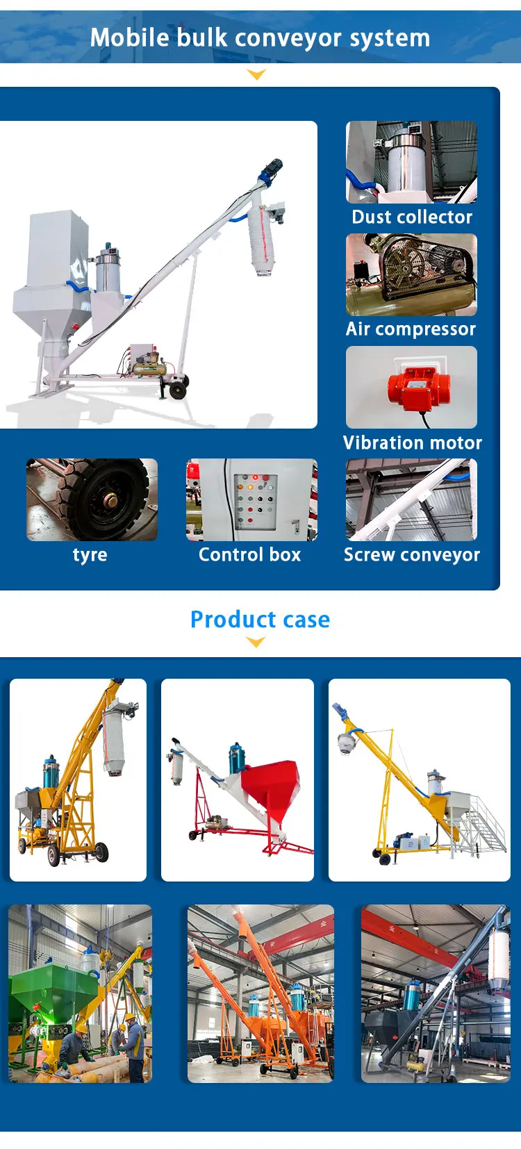 Portable Lifteable Bulk Loading System Cement Truck Filling Machine ...