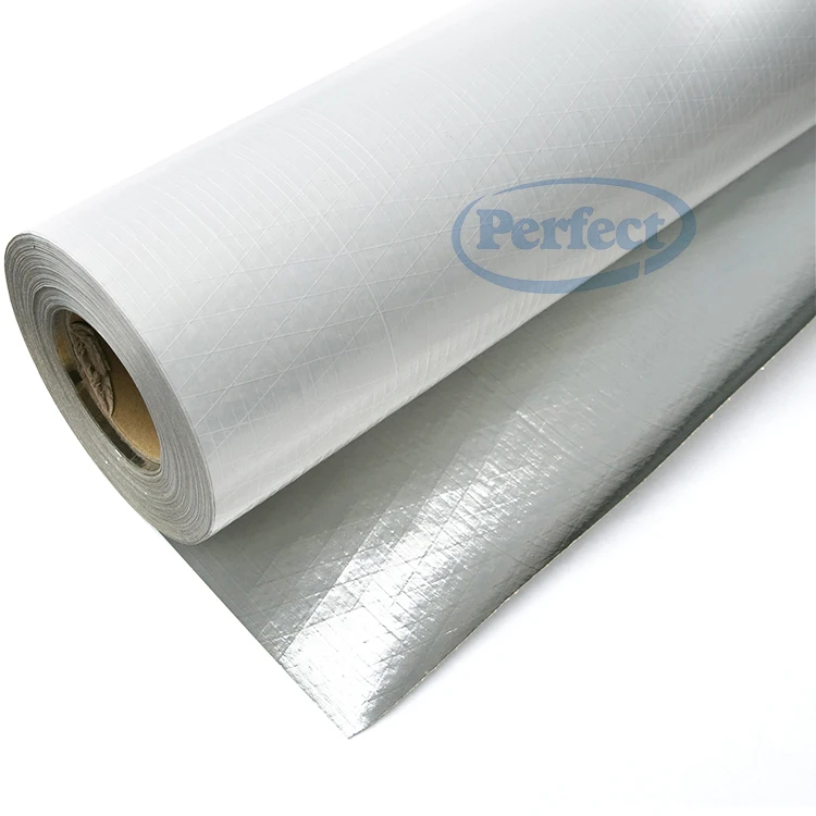 Psk50a White Polypropylene Scrim Kraft Facing Roof Insulation(white Pp ...