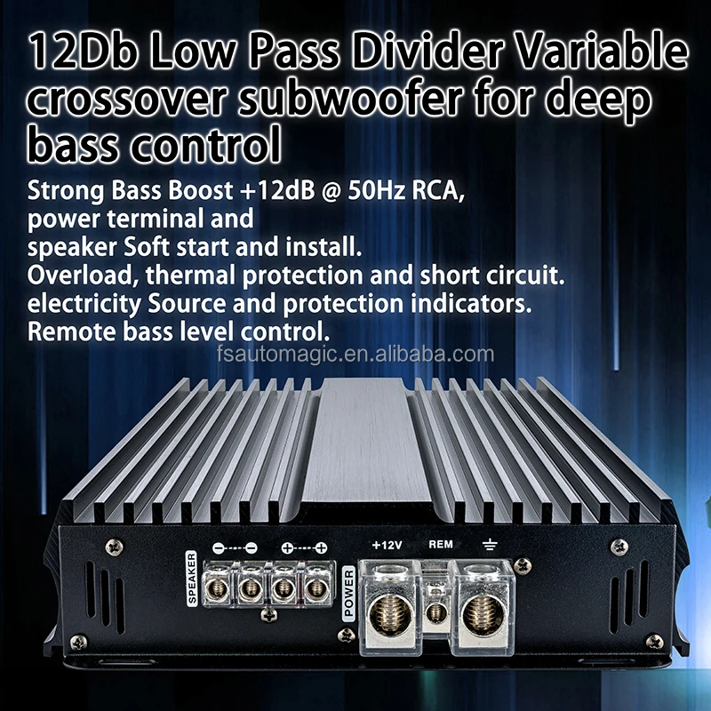 Customizable Qmf-hp1500.1d Factory Oem Class D Car Audio Amplifier Monoblock Korea Car Amplifier ...