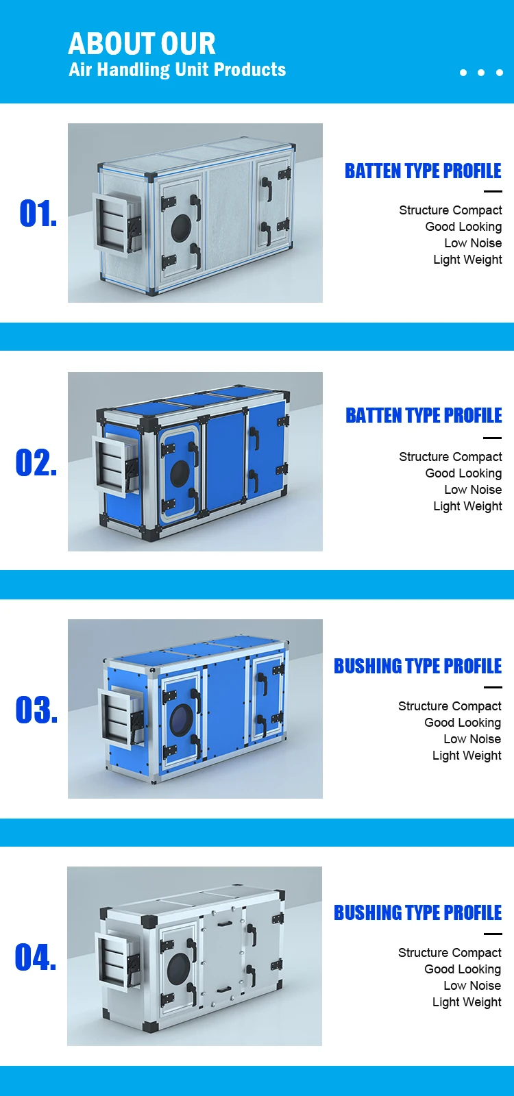 Aluminum Profile for AHU - Efficient Thermal Break Solutions