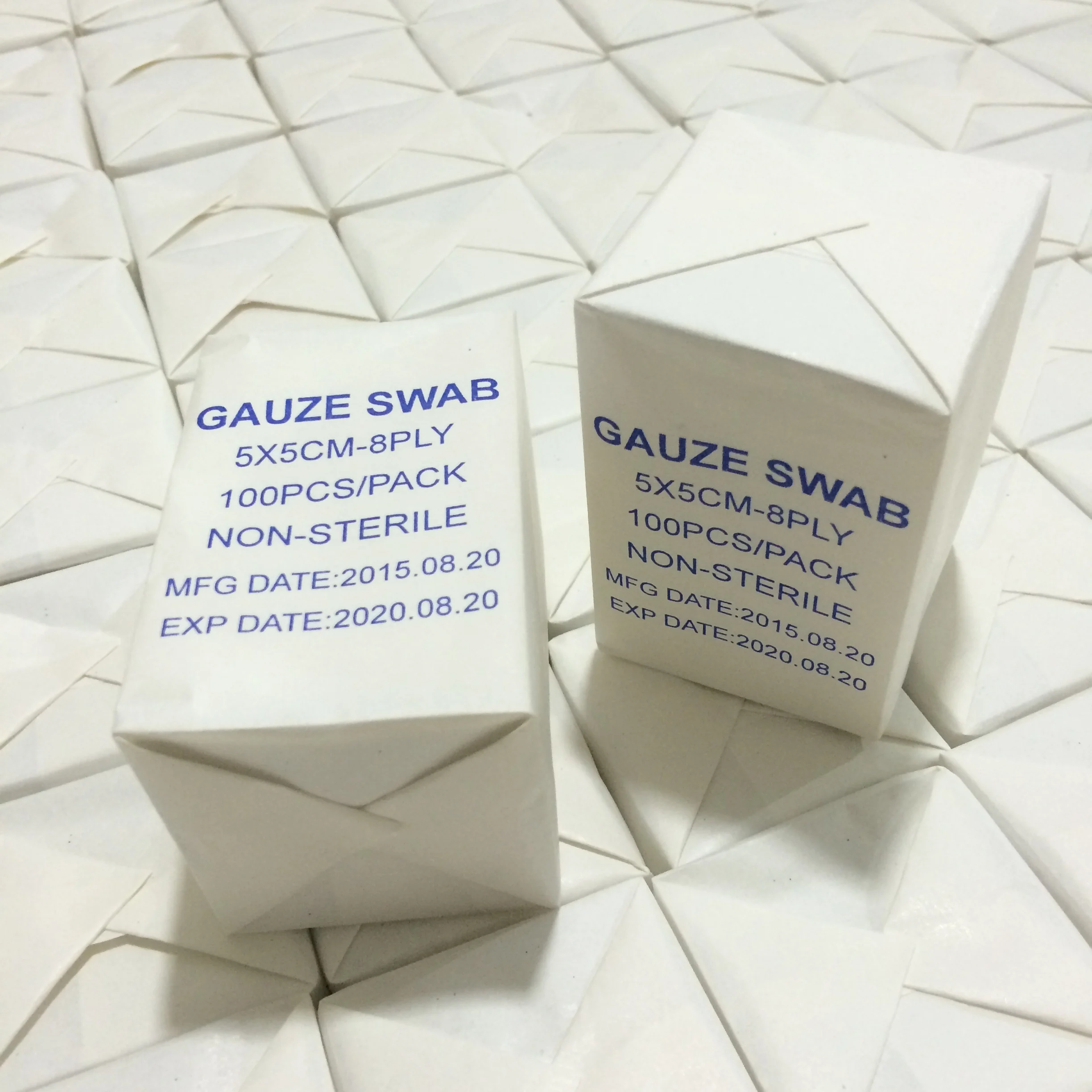 Disposable Gauze Pad 4x4 Sterile And Non Sterile Gauze Sponge - Buy ...