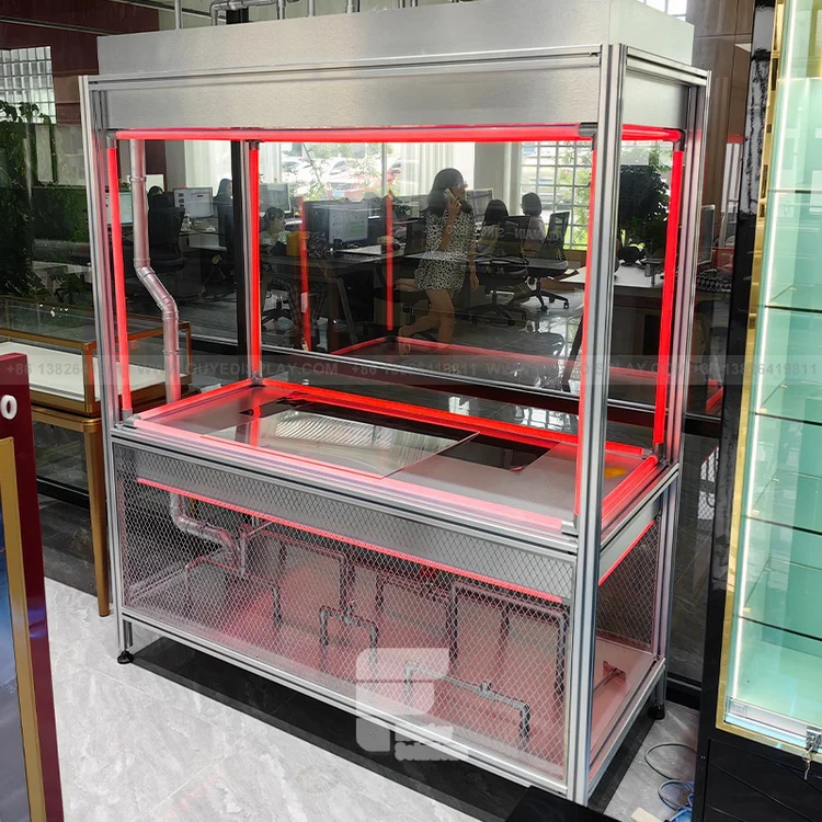 Aluminum Exhibition Booth Led Exhibition Display Recyclable Exhibits ...