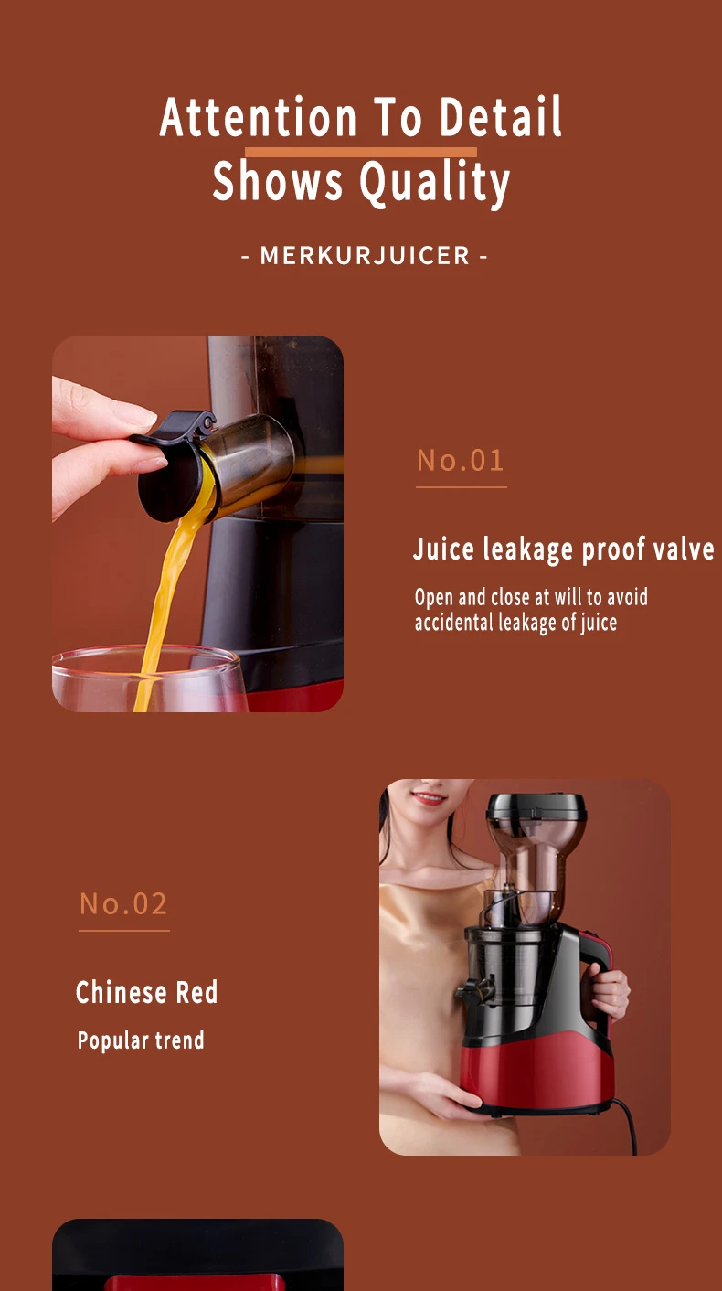 Myriver Commercial Automatic Slow Orange Fruit Juicer Juce Making Machine Cold Press Juice ...