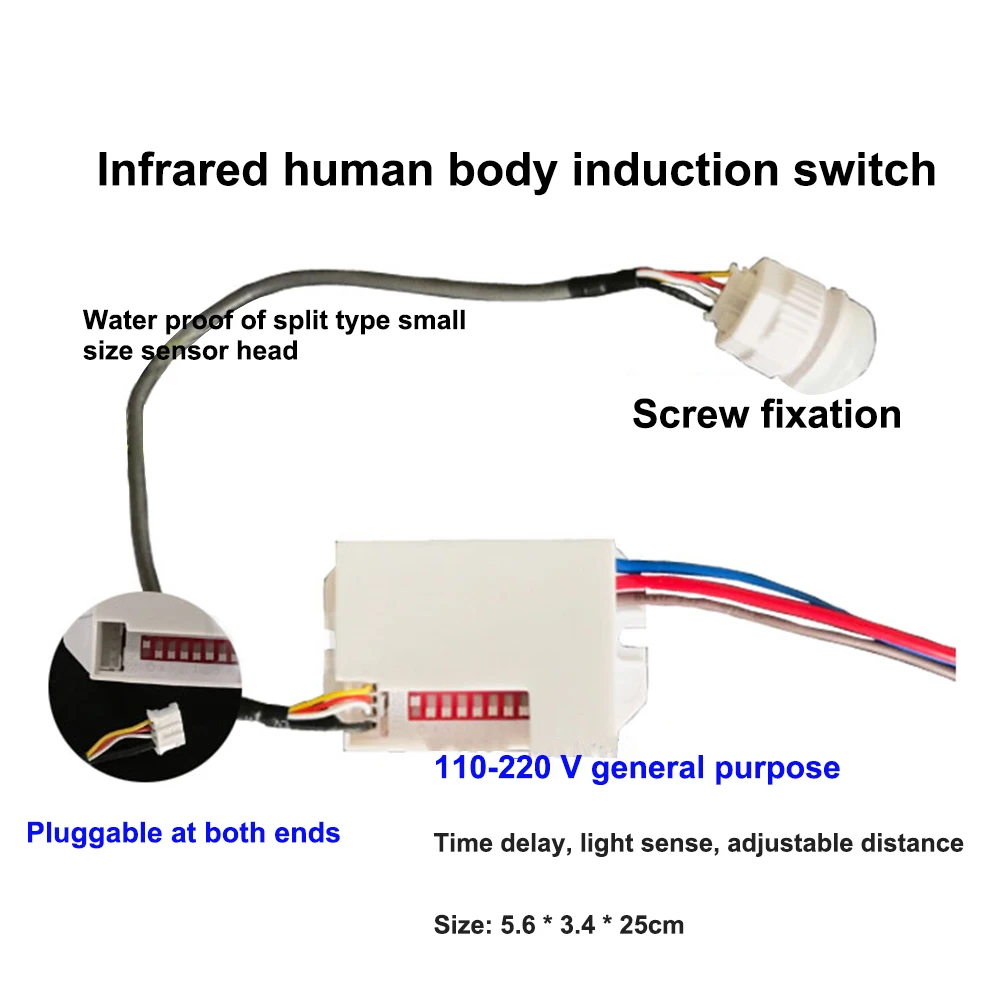 Mini PIR Sensor Indoor - Ceiling Flush Mounted Motion Detector
