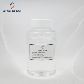 High Viscosity 107 Polymer Hydroxyl Silicone Oil Oh Polymer Terminated ...