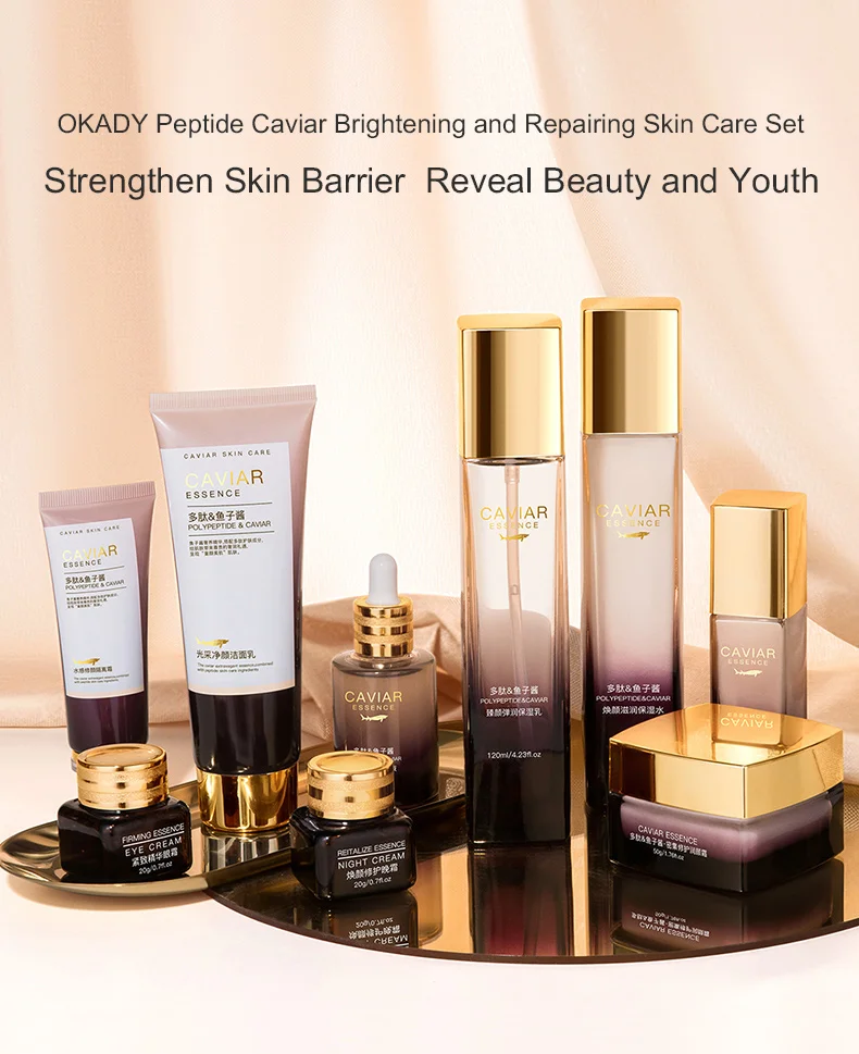 Okady Caviar Skin Care Set - Anti-Aging & Whitening