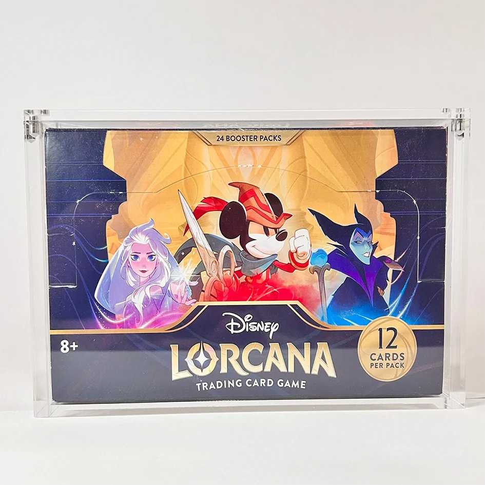 RAY YI Premium Acrylic Lorcana Display Protector Case For Lorcana TCG ...