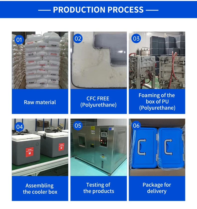 1.5l Portable Refrigerator Vaccine Drugs Ice Chest Medicine Cooler Box ...