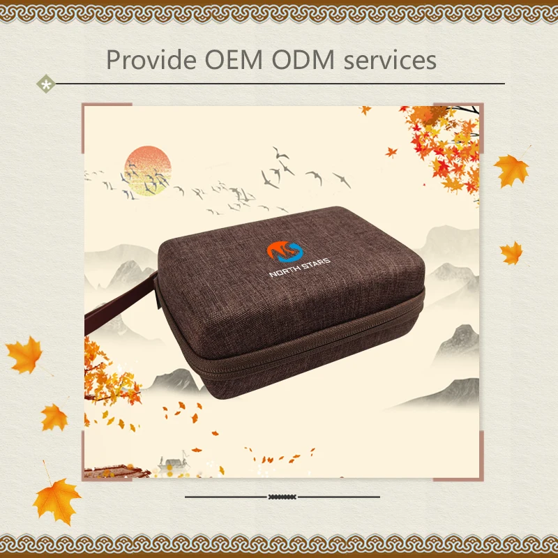 Luxury Custom Logo Portable Packaging Tea Bag Shockproof Carrying Tea ...