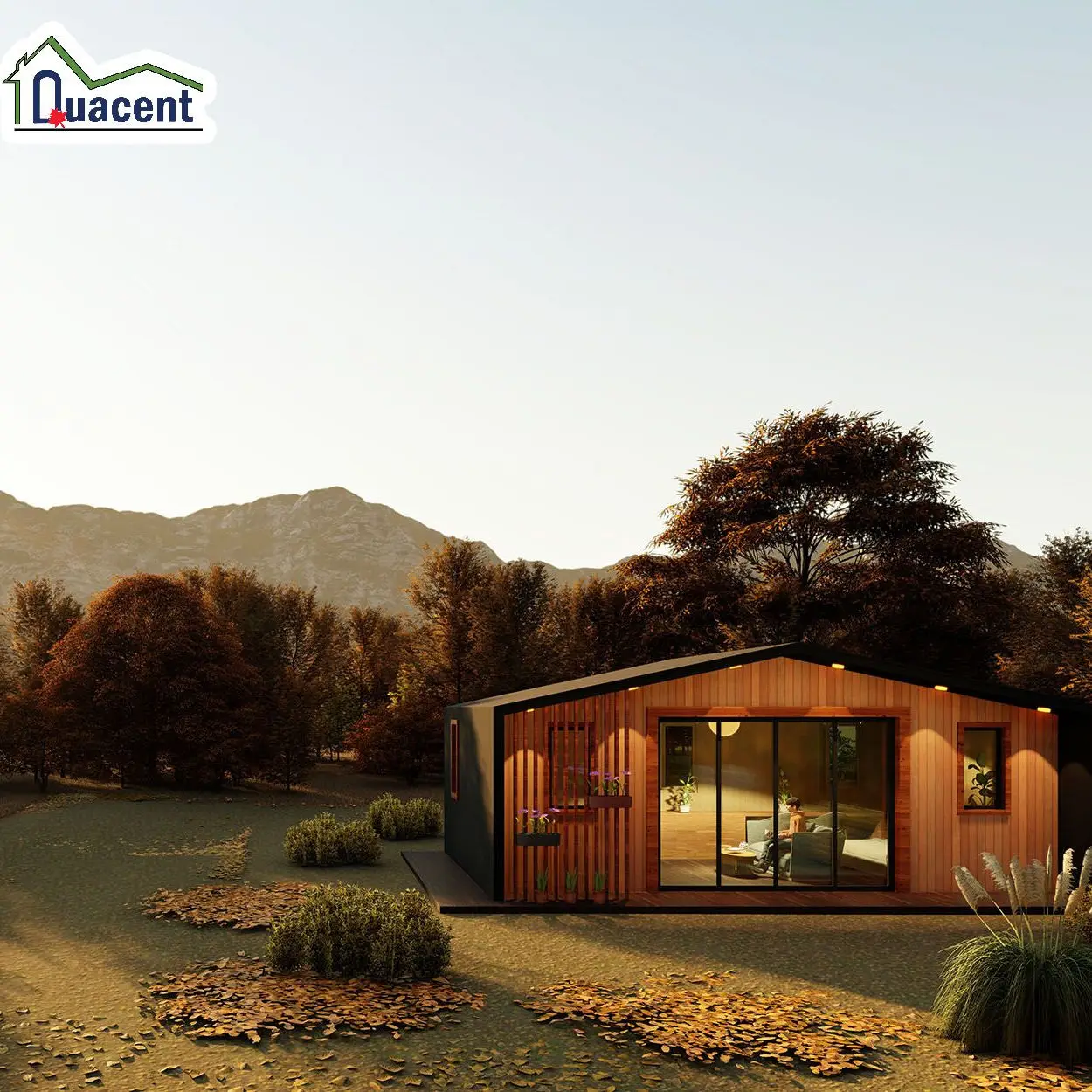 Quacent Low-Rise Modern Sips Tiny Prefab House Passive House