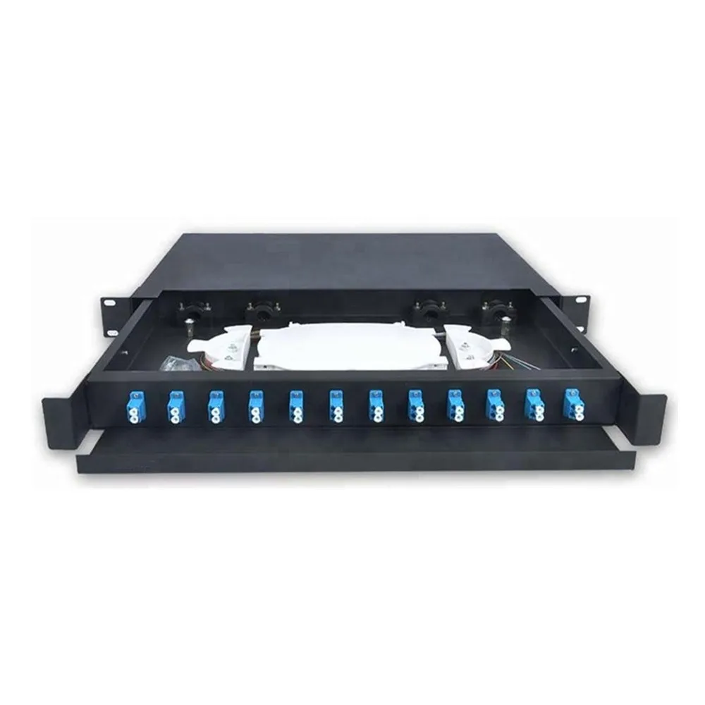 Regalmontage Faser-Optik-Verteilerrahmen Rack Mount Drawer 1U