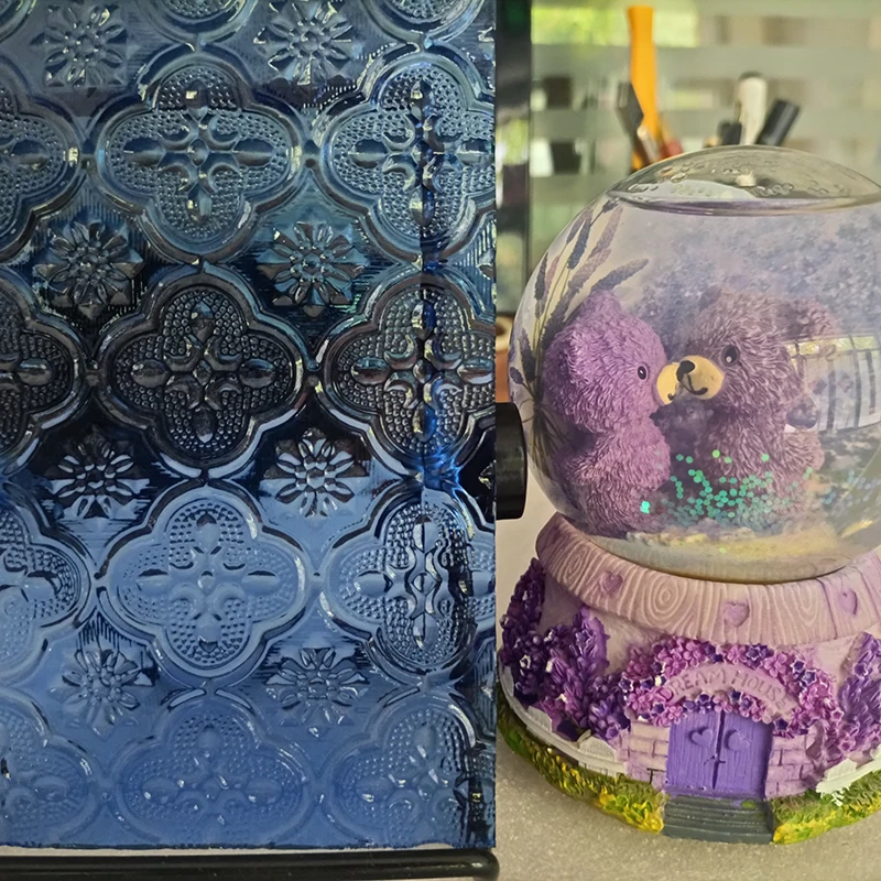 5mm Clear Patterned Glass Clear Pattern Manufacturer Shower Fluted ...