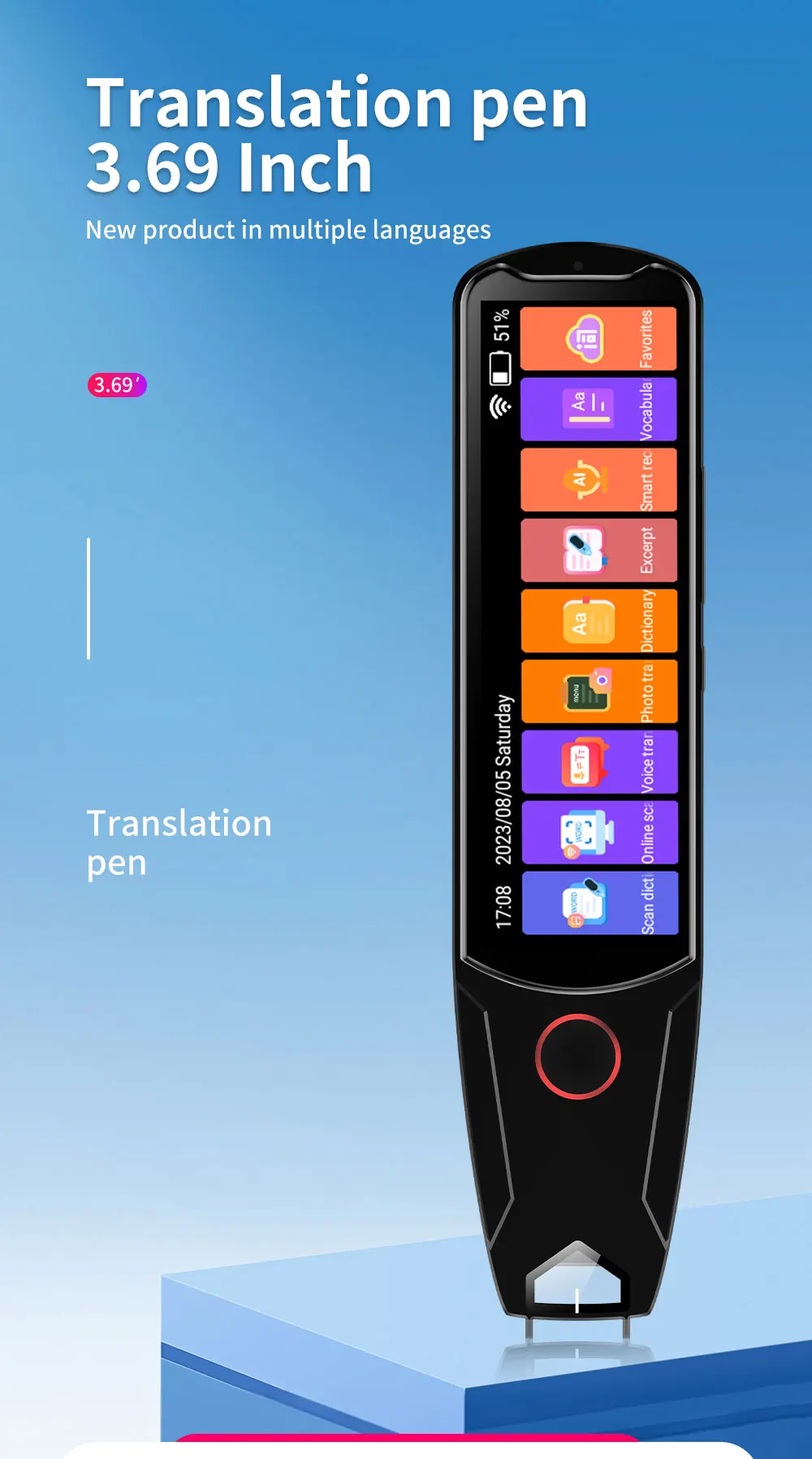 Smart Language Translation Pen Scanner for Quranic Studies