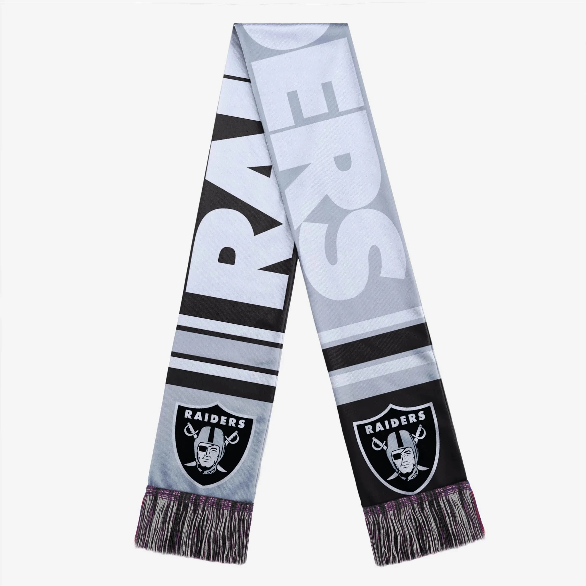 Wholesale Custom Logo Team Sports Club Scarf Jacquard Knitted Double ...