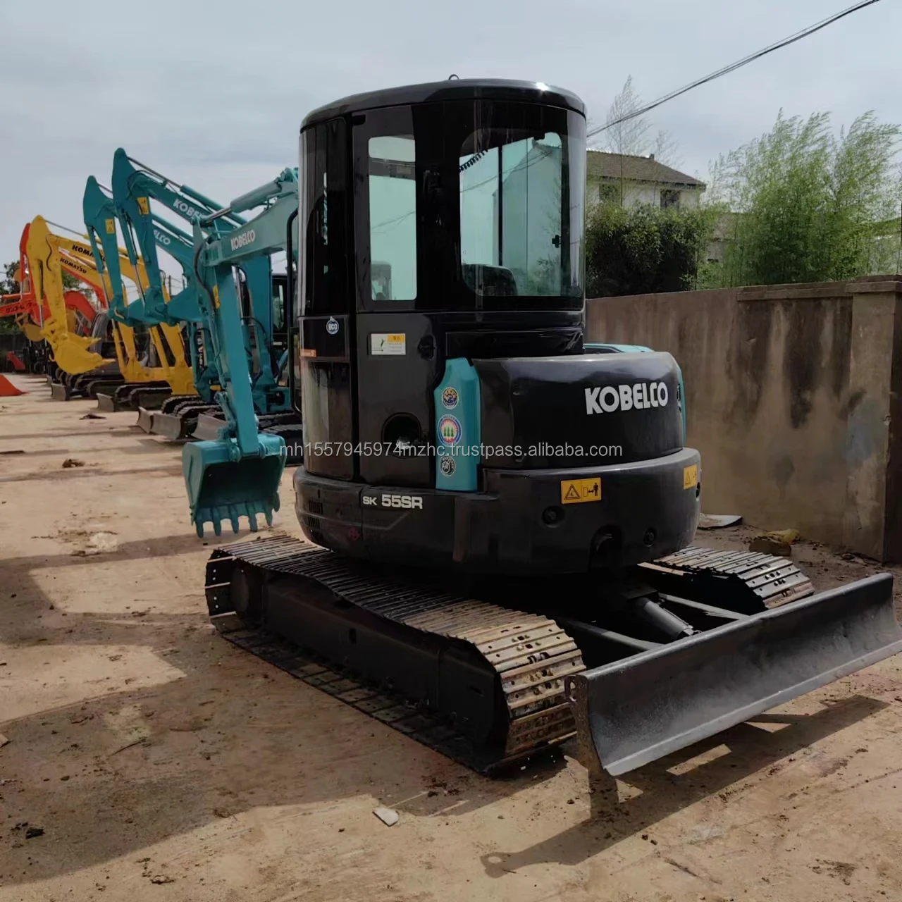 Kobelco Made Earth-moving Shovel Sk55sr Mini Digger,Japan Kobelco Sk 55 ...