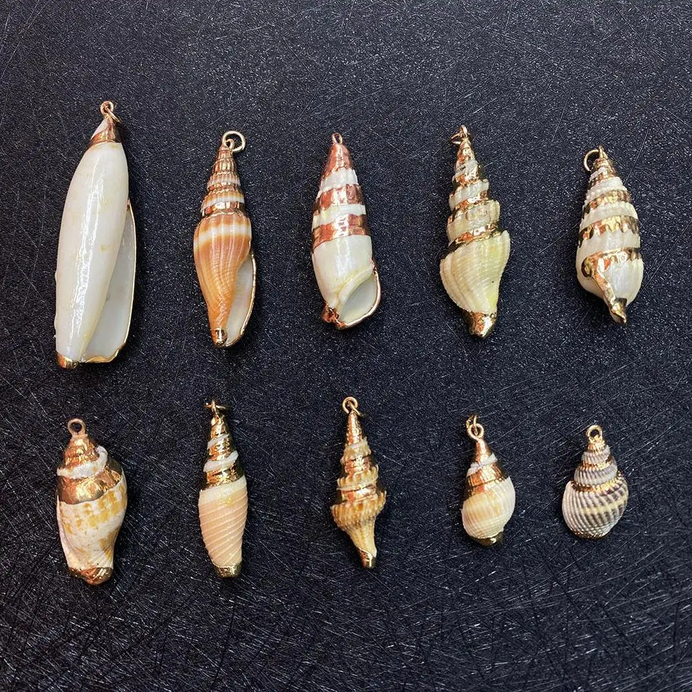 33 Styles Natural Shell Charms - Elegant Conch DIY Jewelry