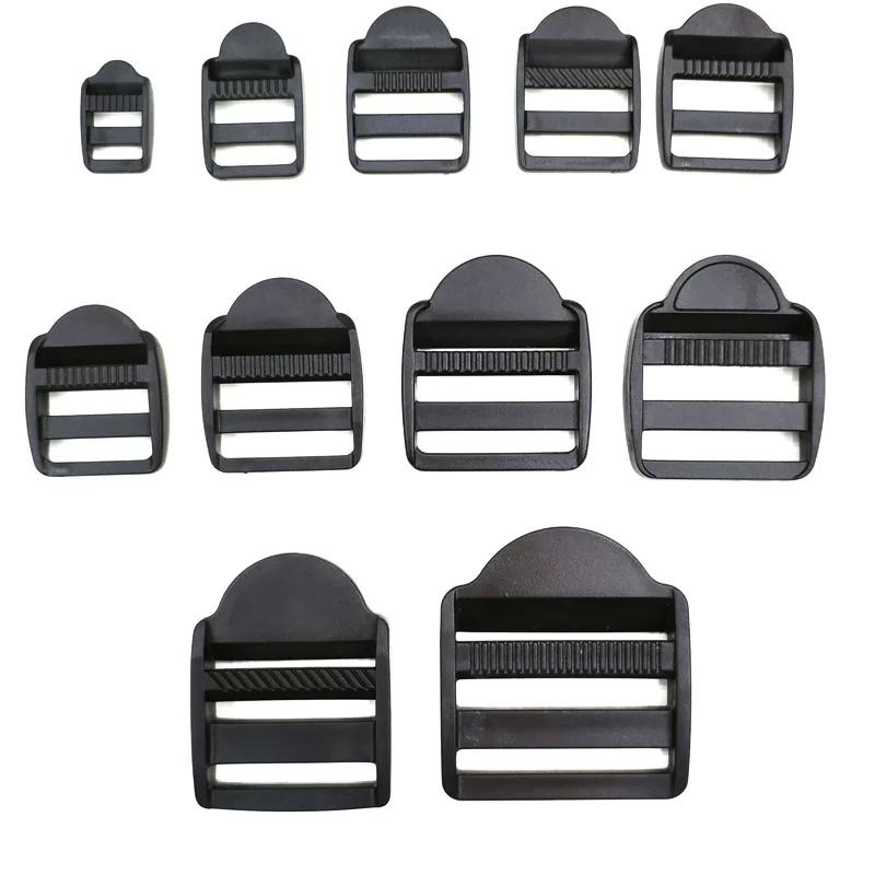 Plastic Ladder Lock Buckle Black For Backpack Straps - Buy Plastic ...