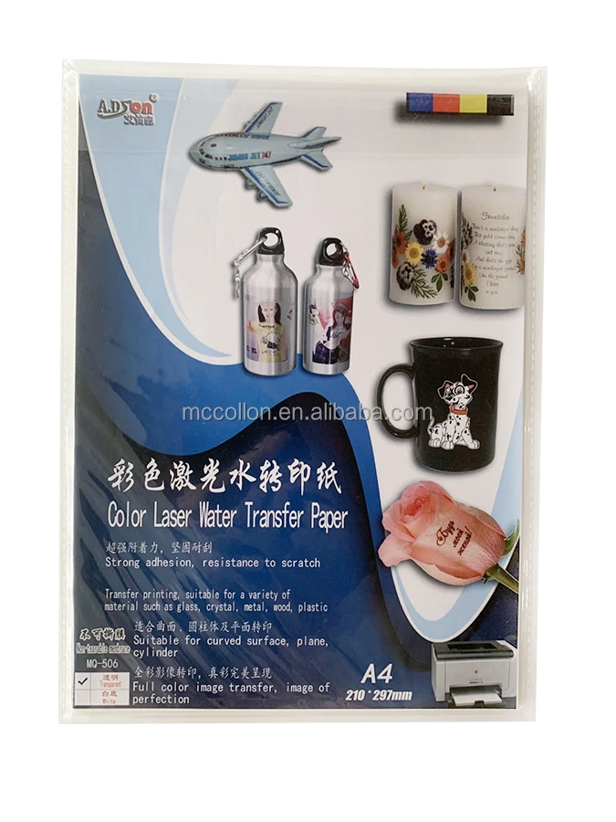 A.dson Laser Transparent Water Transfer Printing Paper Water Slide ...