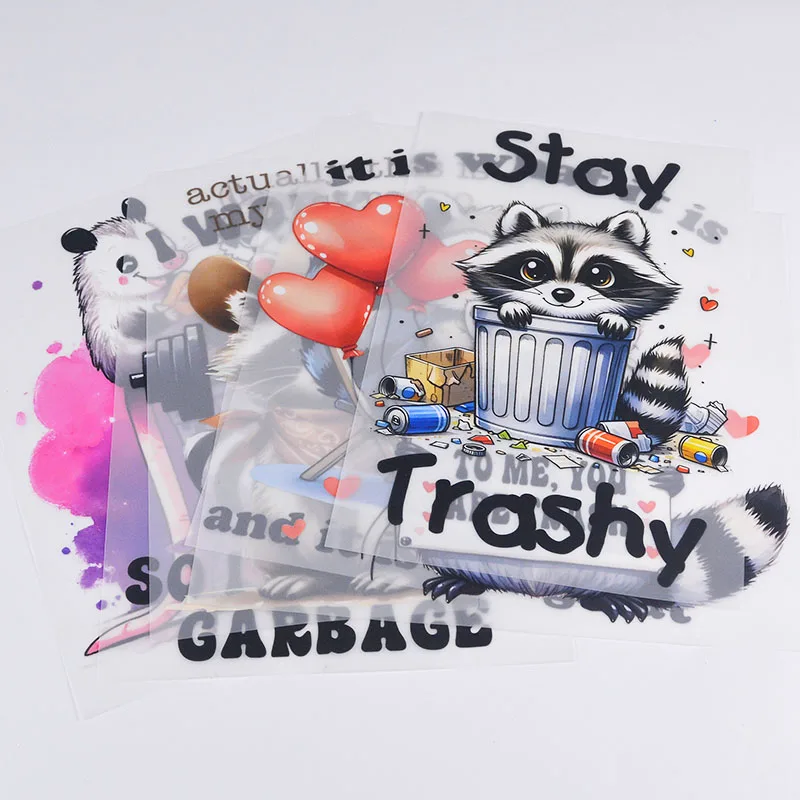 DTF Heat Transfer Sticker Sheets - Custom Prints for T-shirts