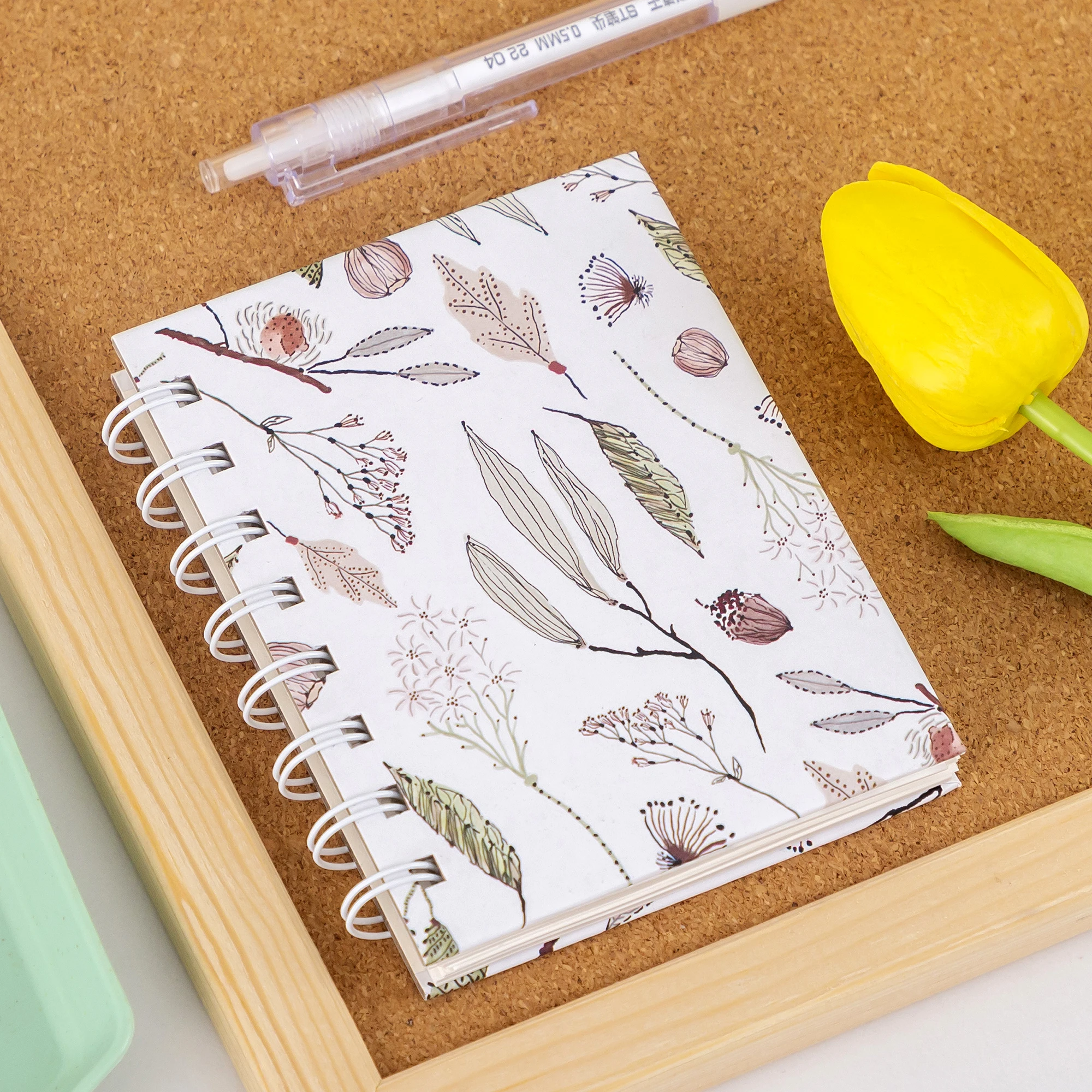 2024 A5 Custom Spiral Notebook Ruled Hardcover Journals Notebook 365 ...