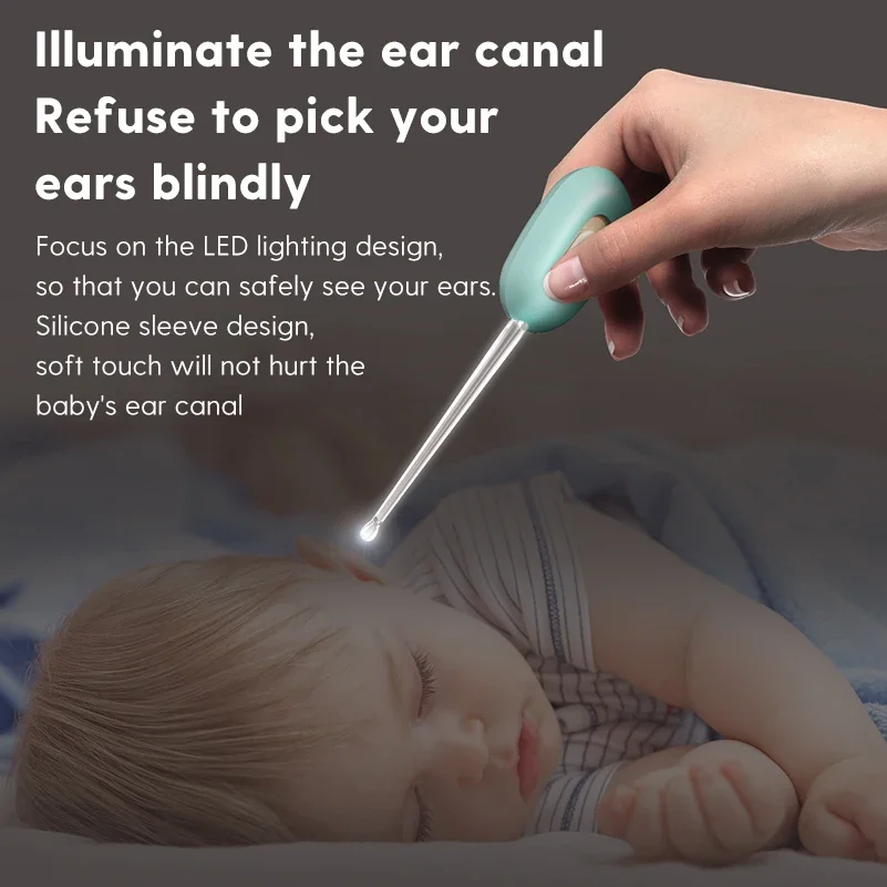 Baby Healthcare Kit Thermometer Nail Scissors Trimmer Set Ear Pick 8 in ...