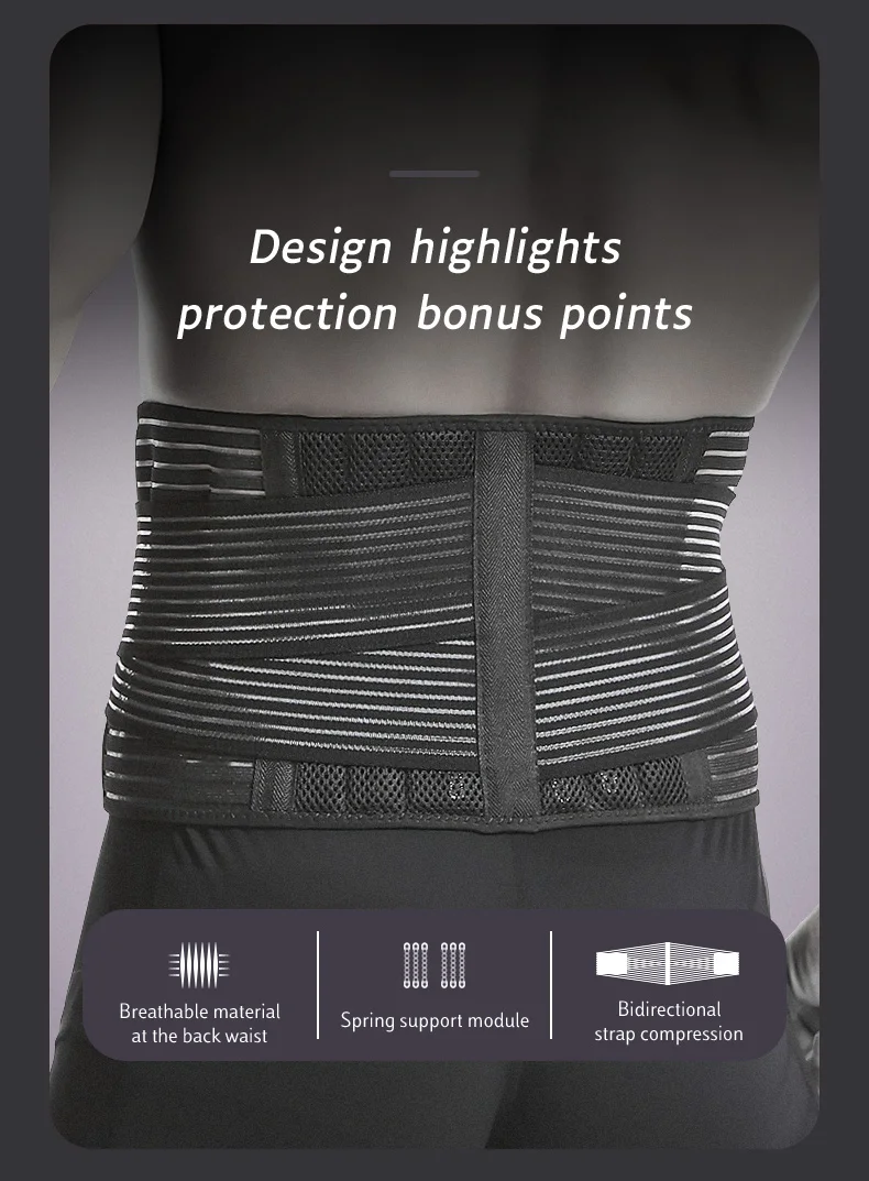 Aolikes Custom Gym Belt Waist Support Brace Sport Fitness Waist Belt ...