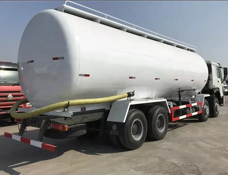 SINOTRUK 8x4 40m3 Dry Cement Powder Transport Tanker Truck with 39000kg ...