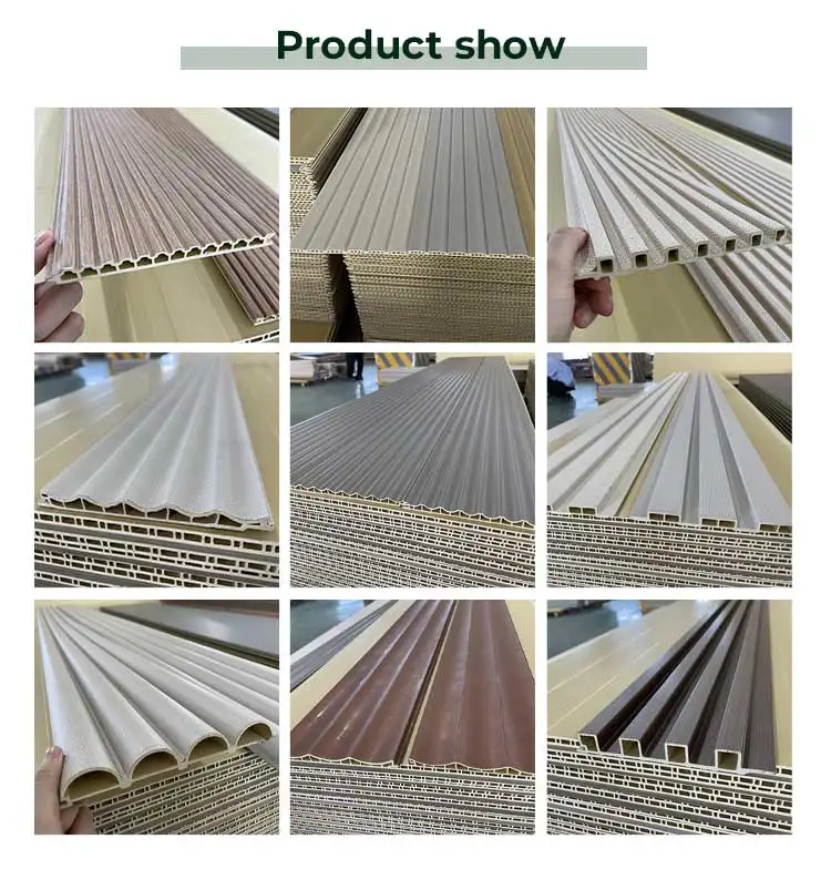 150mm Semicircular Fluted Wall Panel Multi-color Customization Strong ...