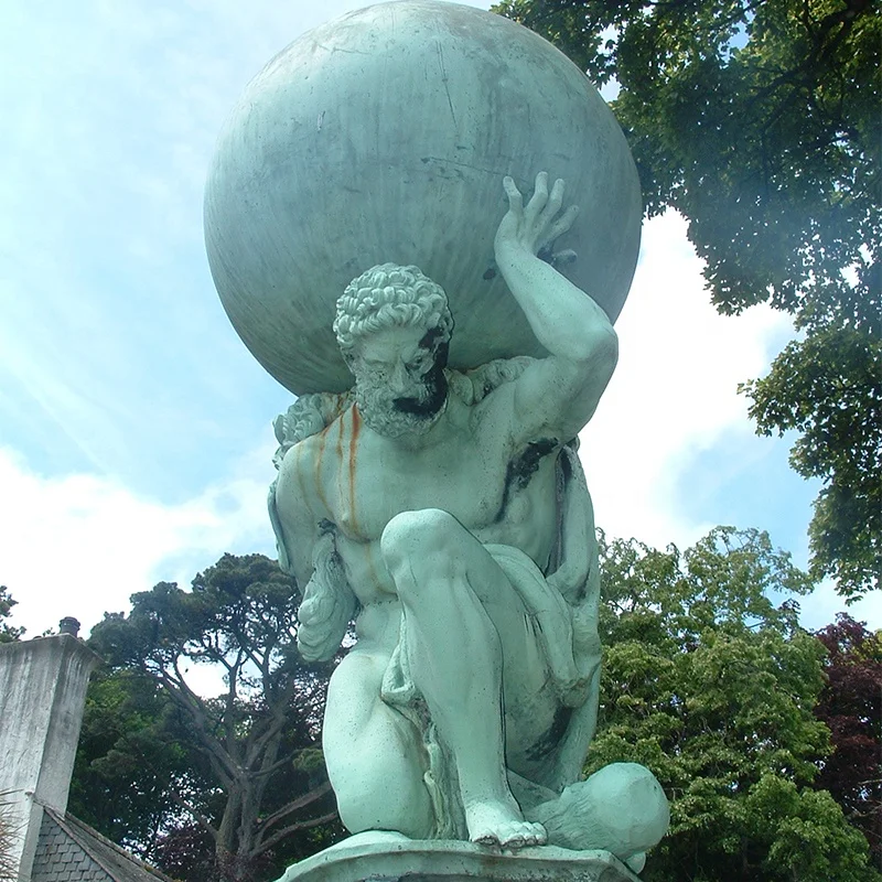 Atlas Titan Statue