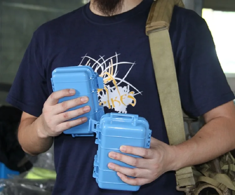 Edc Portable Small Outdoor Waterproof Shockproof Storage Enclosure ...