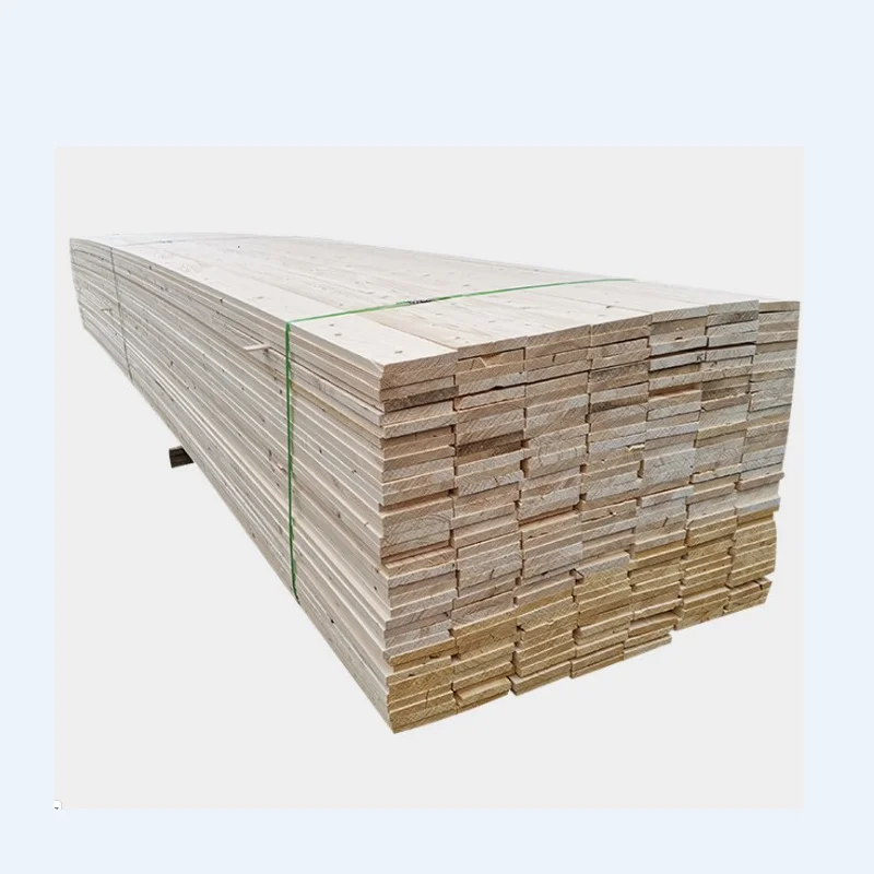Factory Unfinished Solid Wood Plank Blocks Pine Lumber Board Timber ...