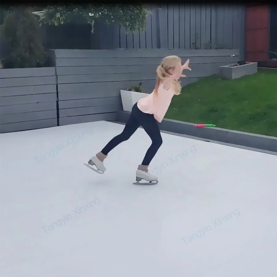 Indoor Plastic Synthetic Ice Rink Panels for Ice Skating Rink Kits ...