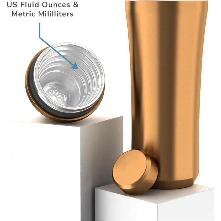 Premium Vacuum Insulated Stainless Steel Cocktail Shaker With ...