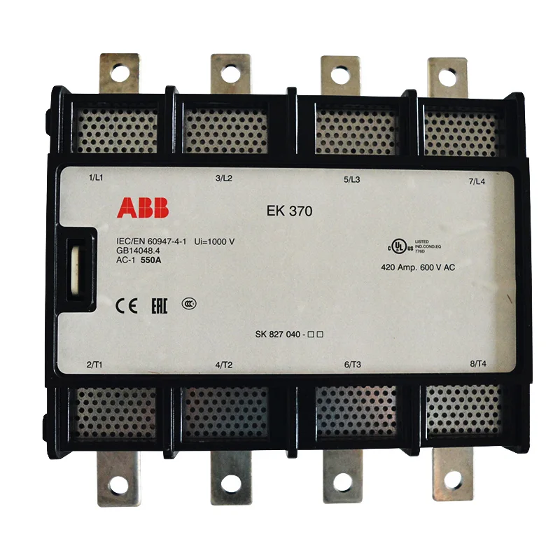 Asea A B B Ek Series Power Contactors 4poles 4phase Ek175,Ek210,Ek370 ...