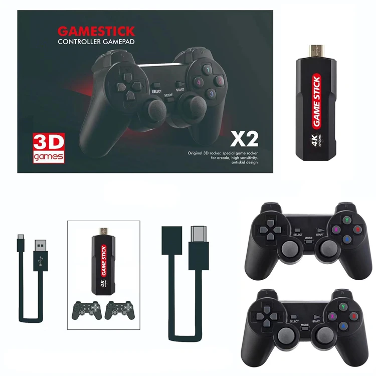 X2 M8 Video Game Stick GD10 Plus Mini Gaming Player X2 Hot 4K Retro HD ...