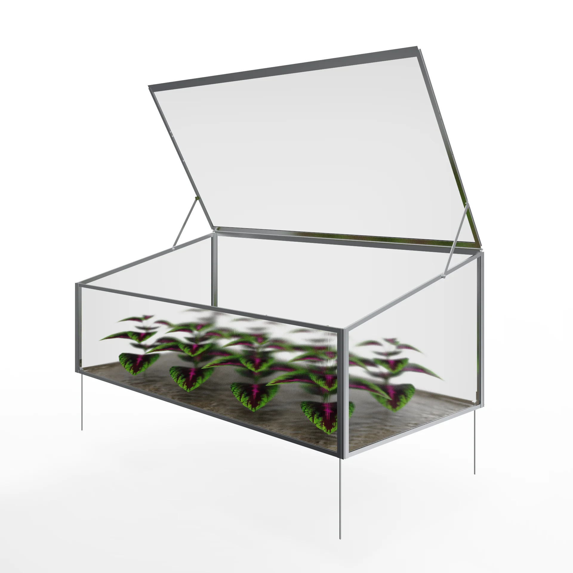 Revolutionary Quick-Assembly Design Greenhouse with Aluminium Frame and ...