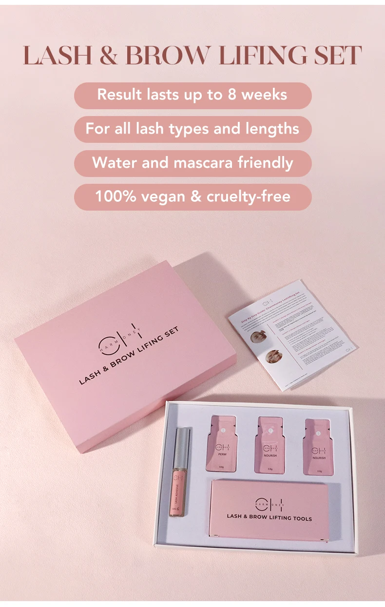 Lash Lift & Tint Kit 4 In 1 Solution Perming Eyelash Lifting Sachets No ...